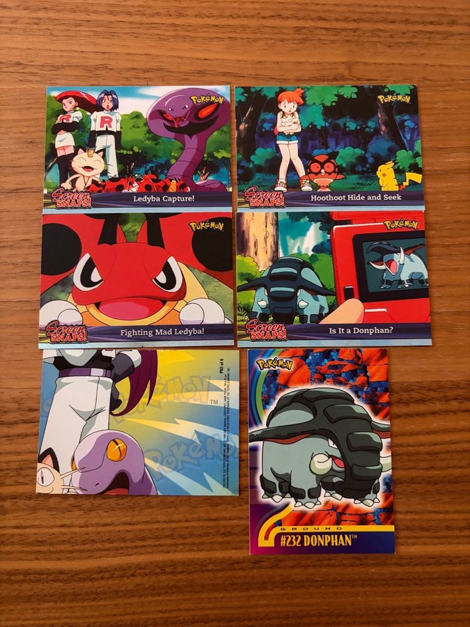 Pokémon Screen Snaps! + Donphan #232 – Retro an.. | Köp på Tradera ...