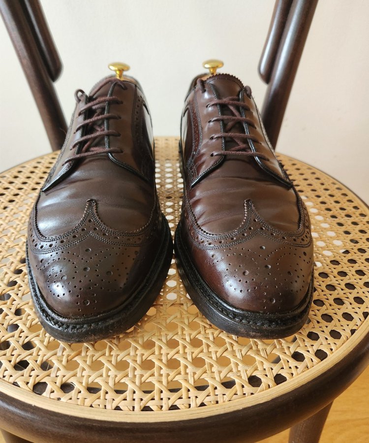 Florsheim Imperial Shell Cordovan Color 8 Longw.. | Köp på Tradera ...