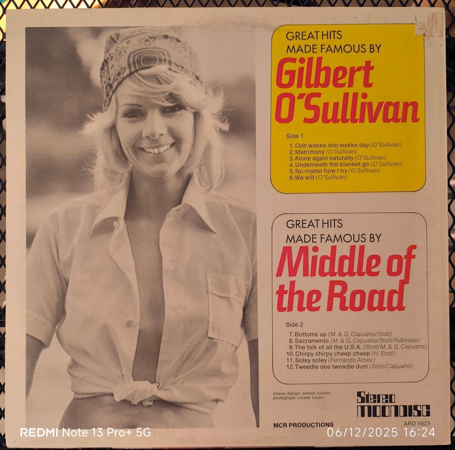 Great Hits Made Famous By Gilbert O'Sullivan & .. | Köp på Tradera ...