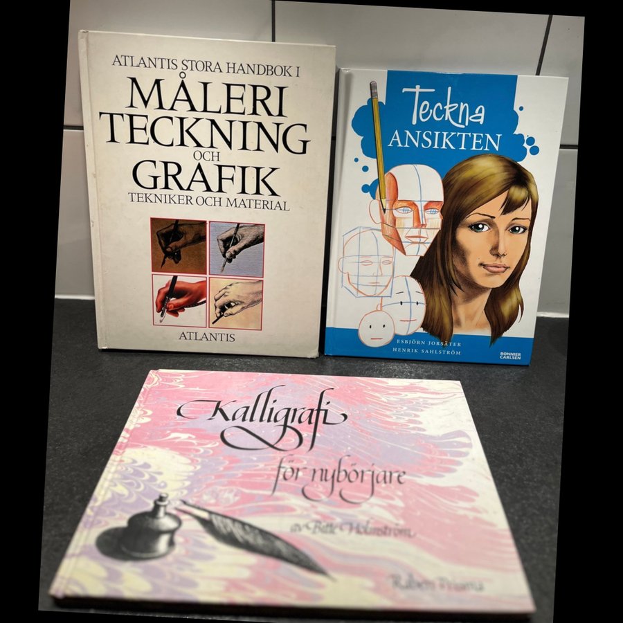 Bokpaket: Måleri Teckning och Grafik, Teckna An.. | Köp på Tradera ...