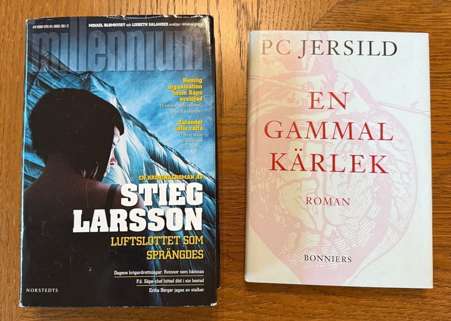 Luftslottet som sprängdes av Stieg Larsson & En.. | Köp på Tradera ...