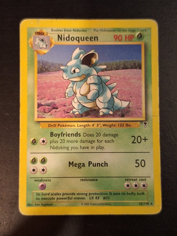 Nidoqueen - Rare - Pokemon Legendary Collection | Köp på Tradera ...