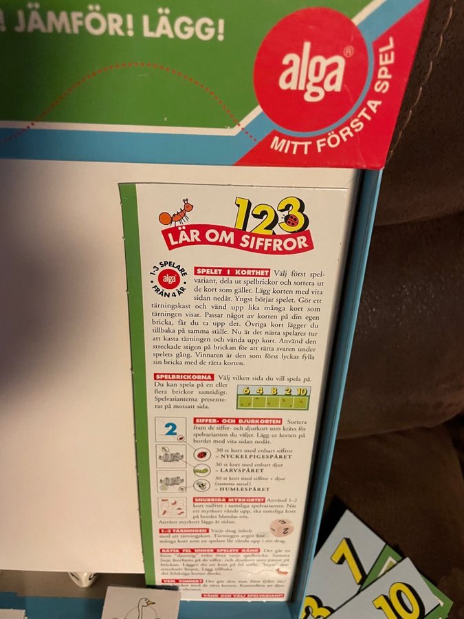 LÄR OM SIFFROR (med) Fem Myror är Fler än Fyra .. | Köp på Tradera ...