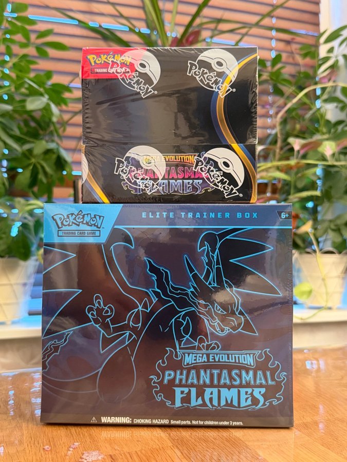 Pokemon Phantasmal Flames Booster Box + ETB | Köp på Tradera (702983561)
