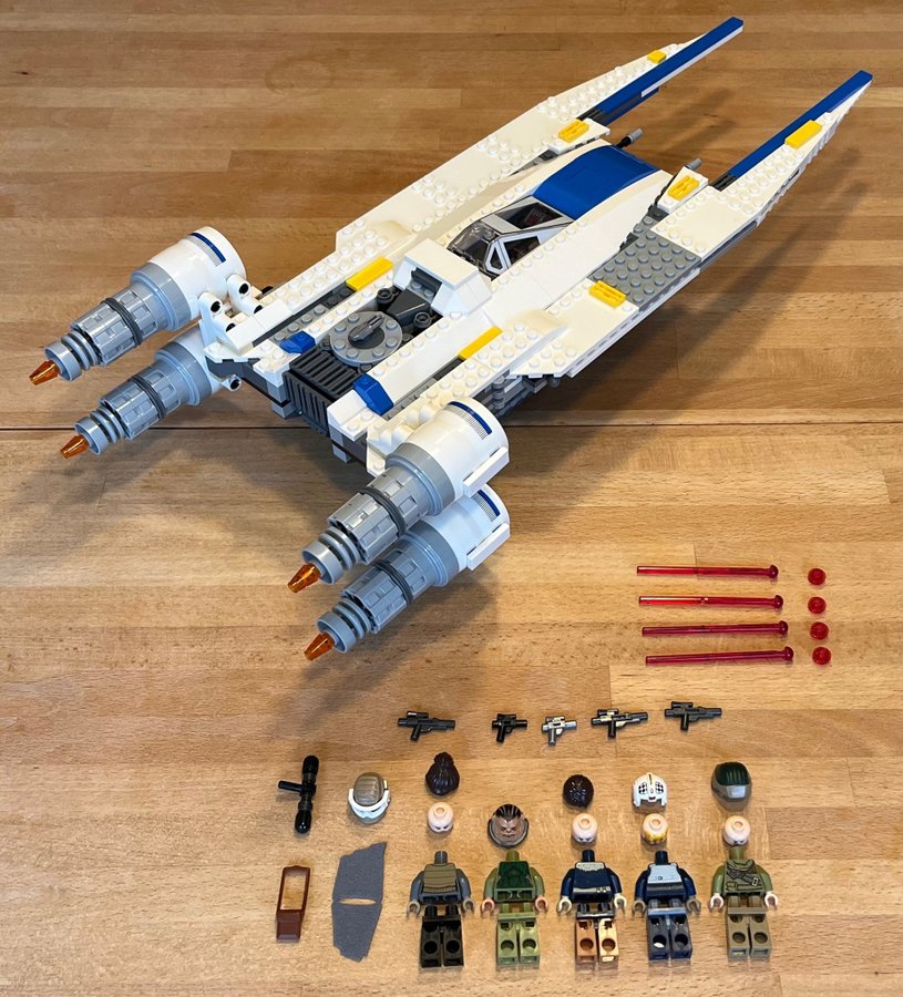 LEGO Star Wars U-Wing Fighter - 75155 - Komplett | Köp på Tradera ...