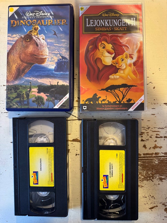 4 VHS filmer, barnfilmer, .. | Köp från ThriftandResell på Tradera ...