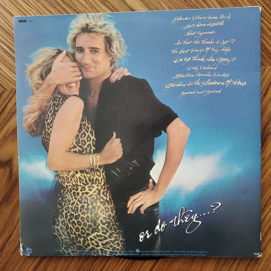 Rod Stewart - Blondes Have More Fun - Vinyl LP | Köp på Tradera (708463430)