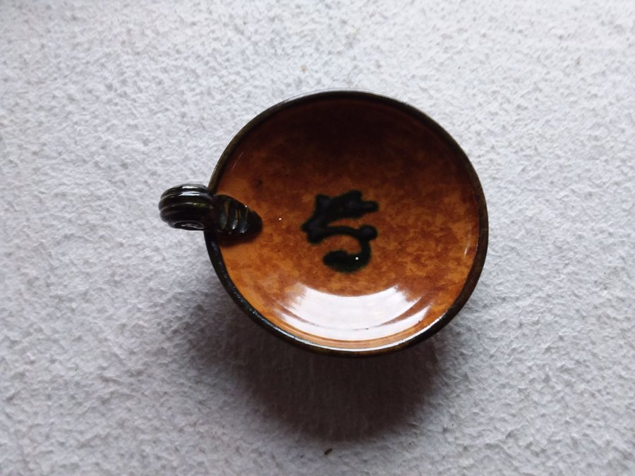 Gabriel Fajansverken Gabriel Broque fat askkopp.. | Köp på Tradera ...