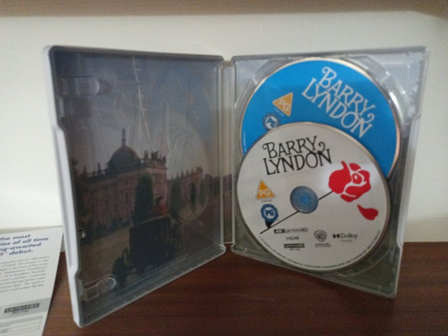 Barry Lyndon steelbook (4K Ultra HD + Blu-ray) .. | Köp på Tradera ...