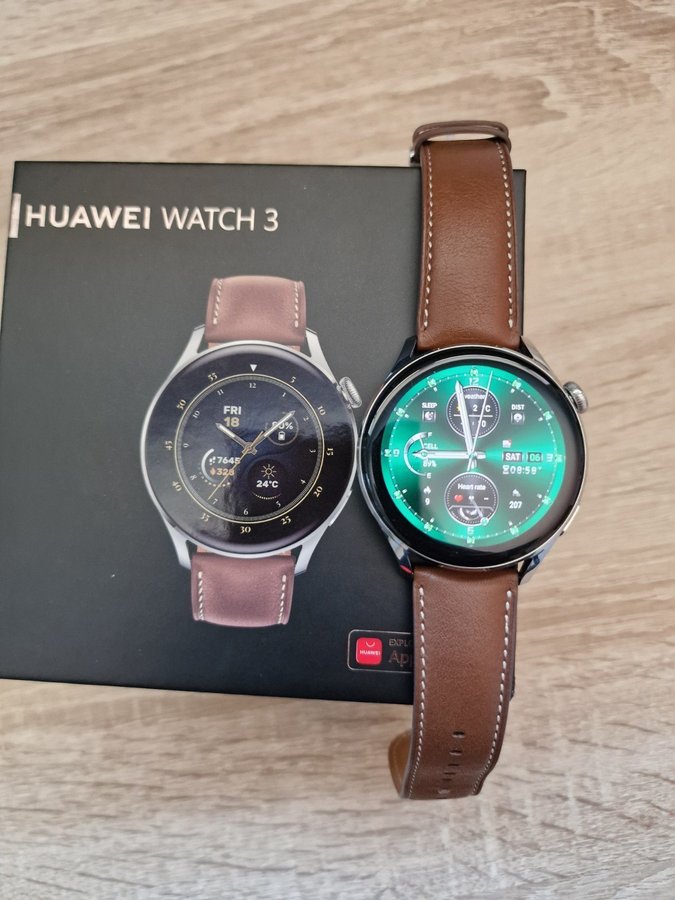 Huawei Watch 3 Classic Edition | Köp på Tradera (595723107)