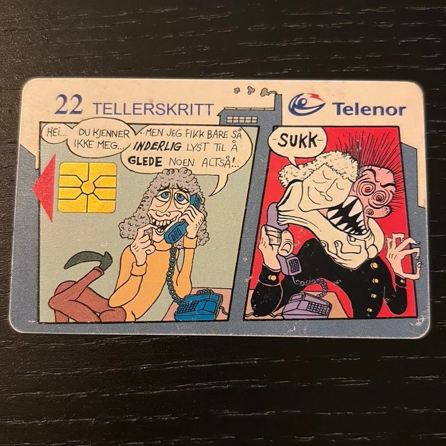 Norska Telefonkort med tecknad serie | Köp på Tradera (713448788)