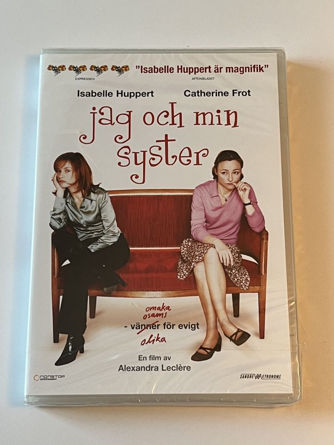 Jag och min syster (Isabelle Huppert & Catherin.. | Köp på Tradera ...
