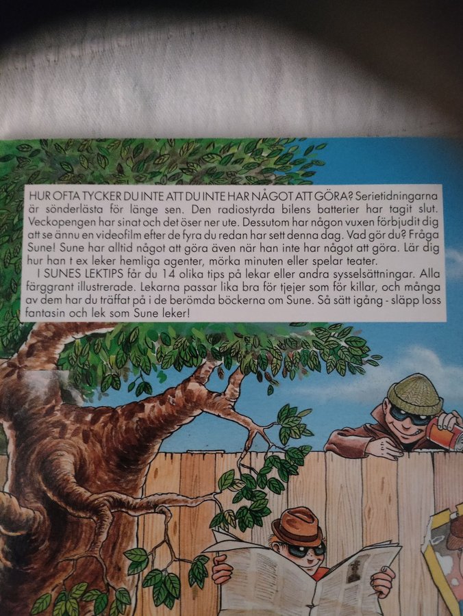 Sunes Lektips av Sören Olsson & Anders Jacobsson | Köp på Tradera ...