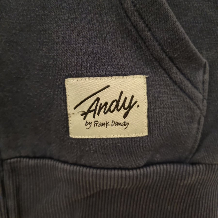 Se produkter som liknar Andy by Frank Dandy blå hoodi.. på Tradera ...