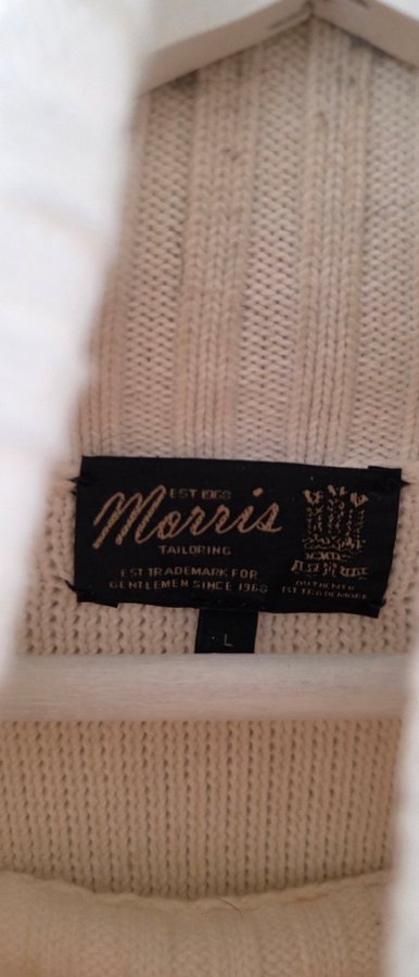 Morris vit tröja, storlek L | Köp på Tradera (711631495)