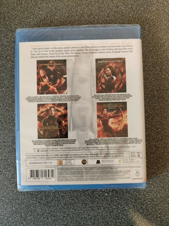 The Hunger Games - Complete 4 Fil.. | Köp från EKHandel på Tradera ...