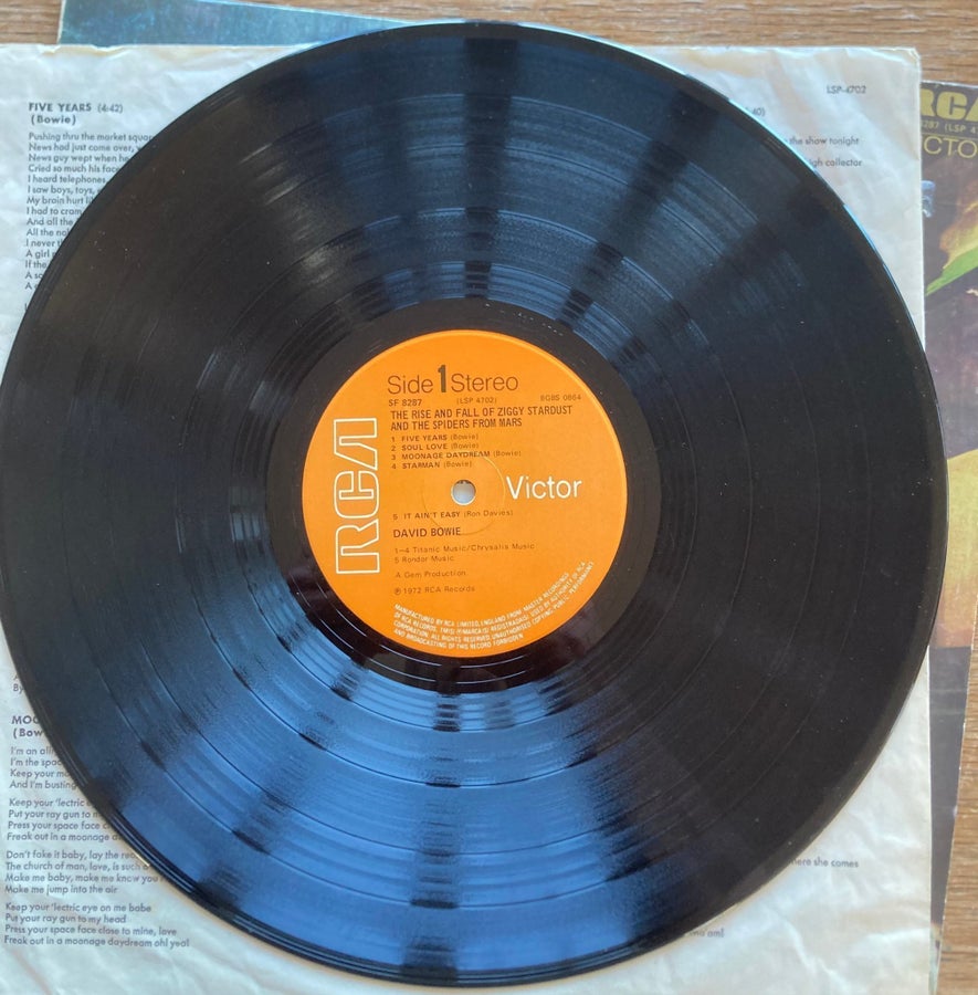 David Bowie - The Rise And Fall Of Ziggy Stardu.. | Köp på Tradera ...
