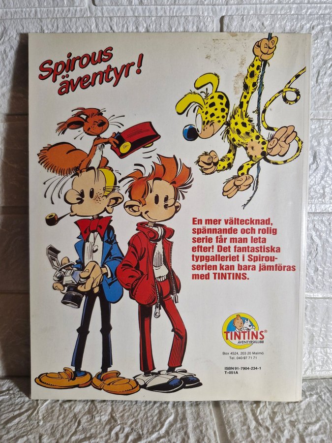 Spirous Äventyr #12: Tystnadens Pirater | Köp på Tradera (708494104)