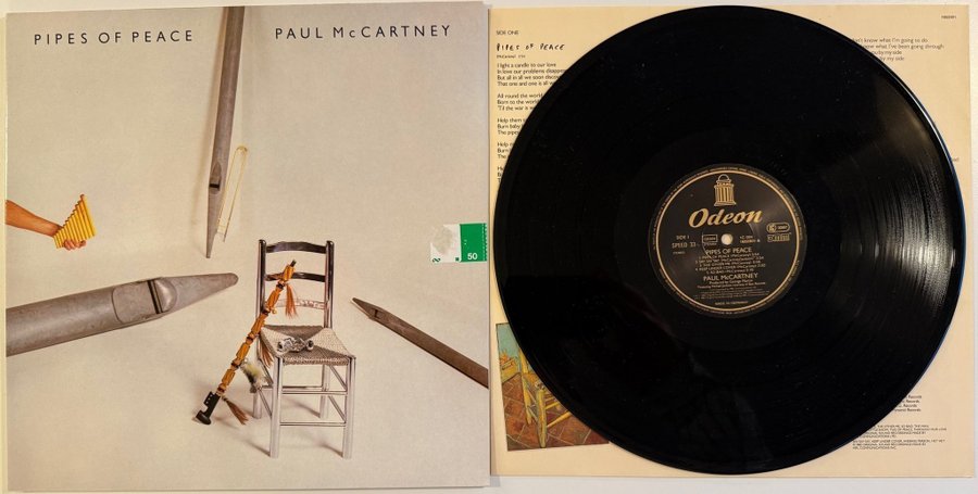 Paul McCartney - Pipes of Peace - LP | Köp på Tradera (709980281)