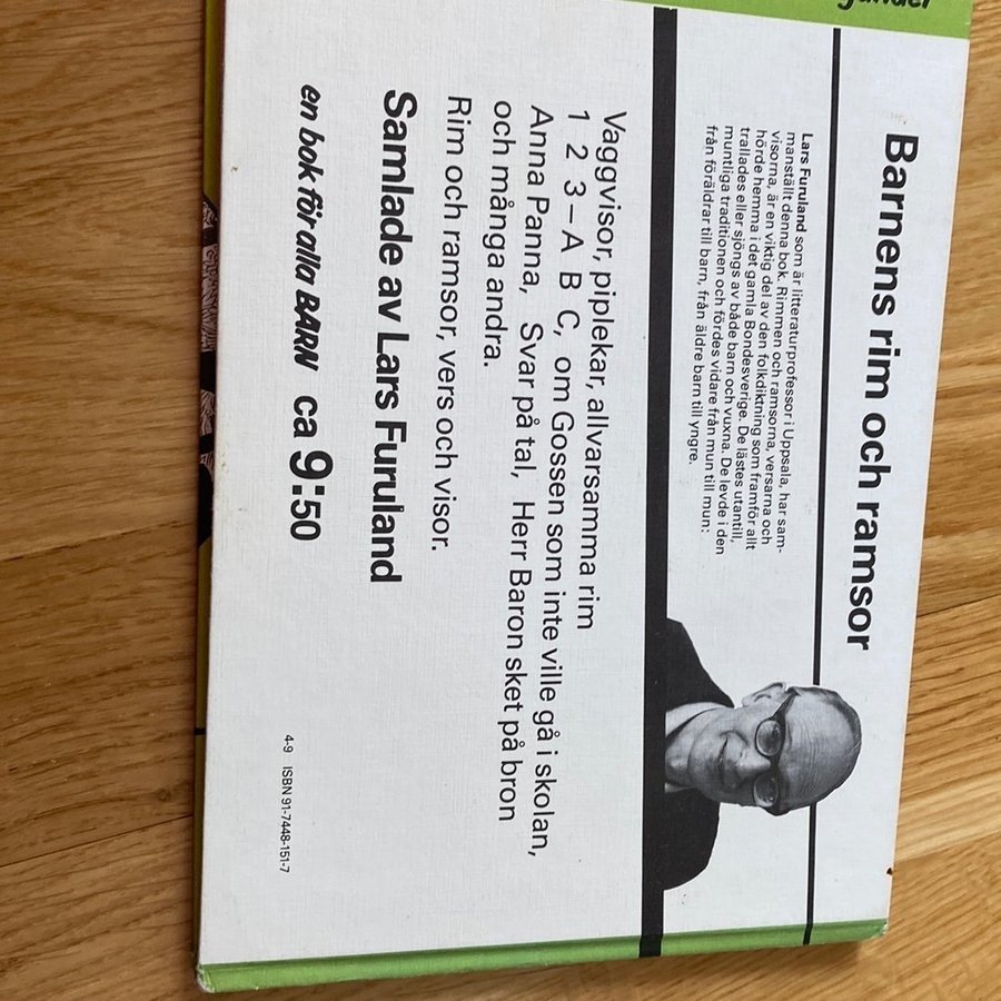 Se produkter som liknar Barnens rim och ramsor av Lar.. på Tradera ...