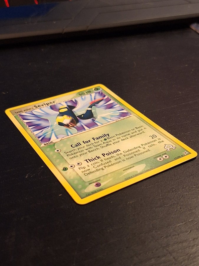 Team Aqua's Seviper 17/94 - Rare - EX Team Magm.. | Köp på Tradera ...