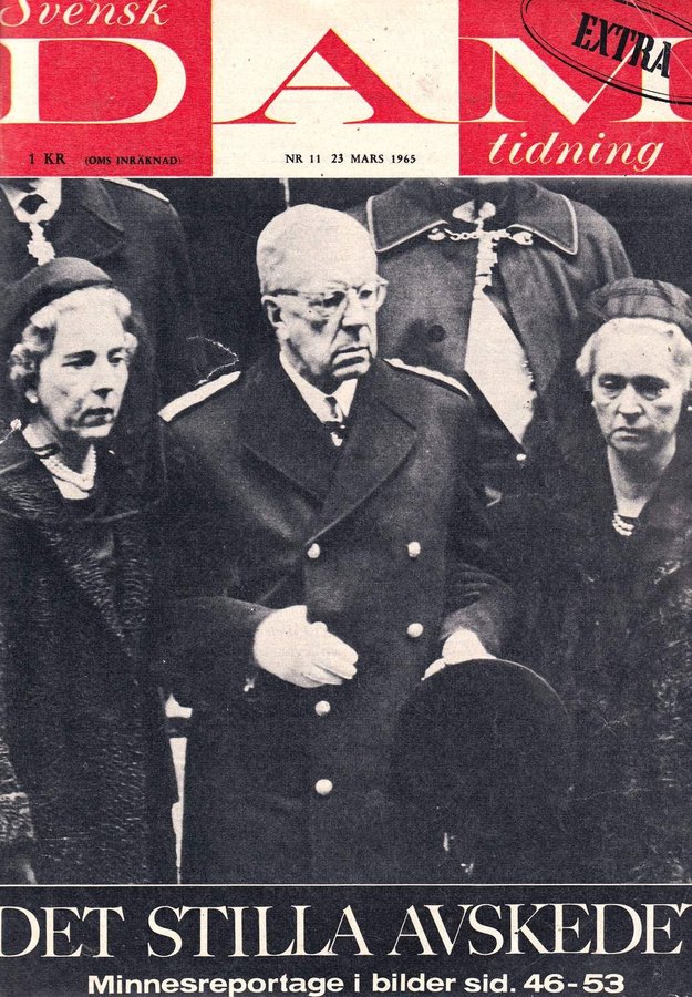 S-D 1965-11 Drottning Louise Begravning..Marina.. | Köp på Tradera (560056751)