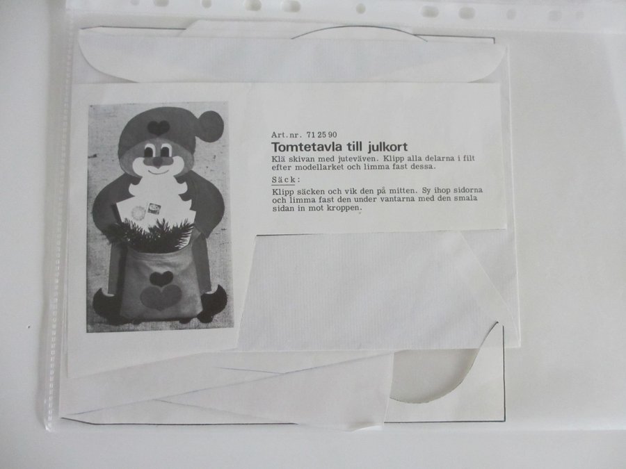 Se produkter som liknar Mall till en Brevtomte Tomte .. på Tradera ...
