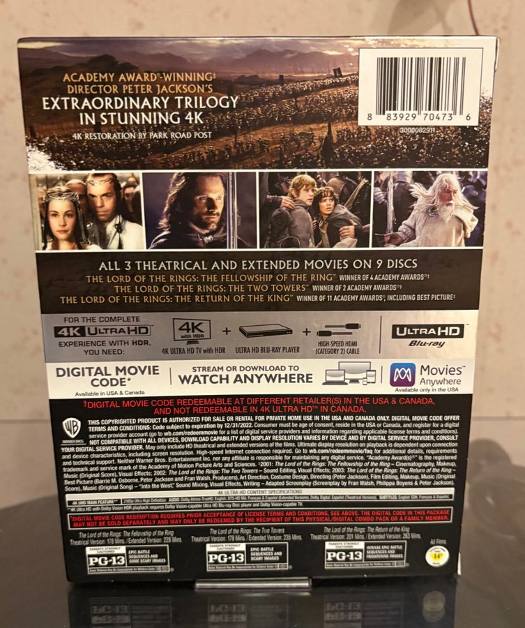 Se produkter som liknar The Lord of the Rings Trilogy.. på Tradera ...