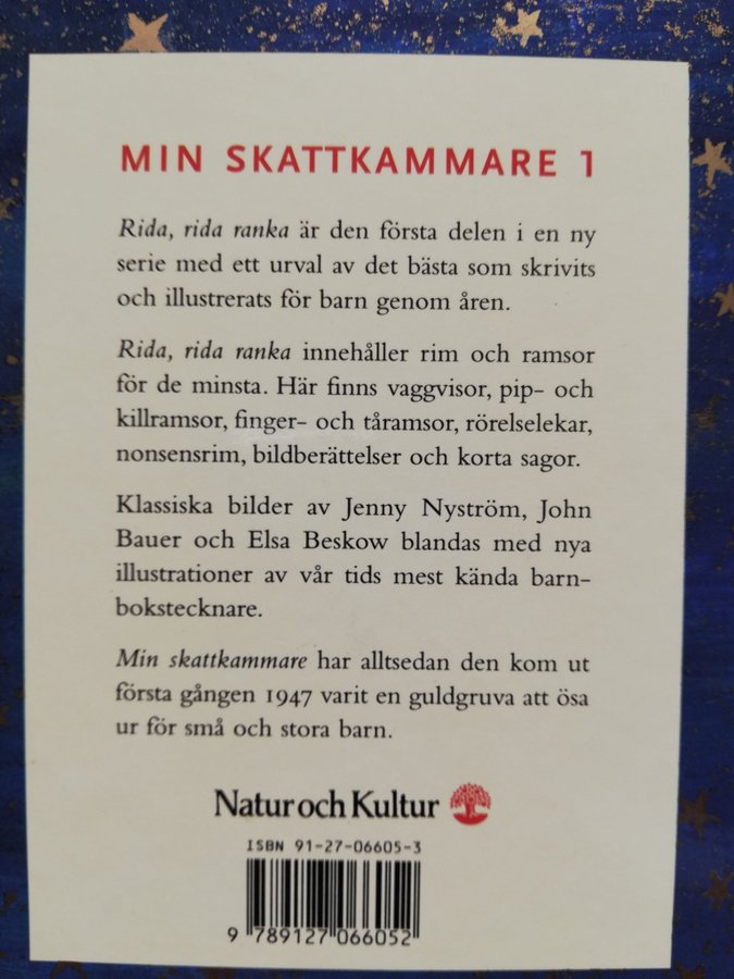MIN SKATTKAMMARE - RIDA RIDA RANKA, NATUR OCH K.. | Köp på Tradera ...