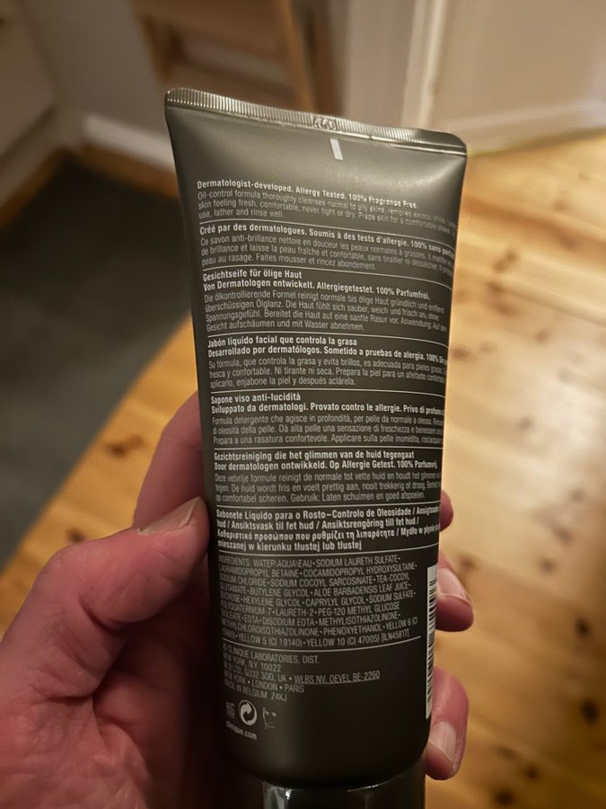 Clinique For Men Oil Control Face Wash | Köp på Tradera (711557200)