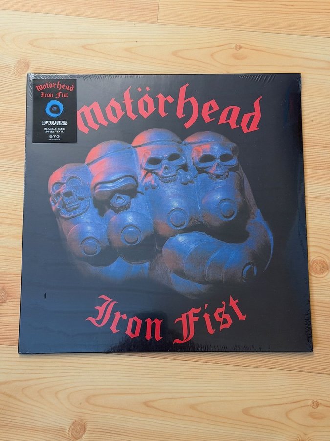 Motörhead - Iron Fist 40th Anniversary - Limite.. | Köp på Tradera ...