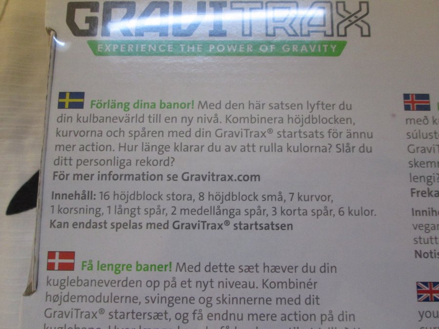 Se produkter som liknar Gravitrax expansion trax set .. på Tradera ...