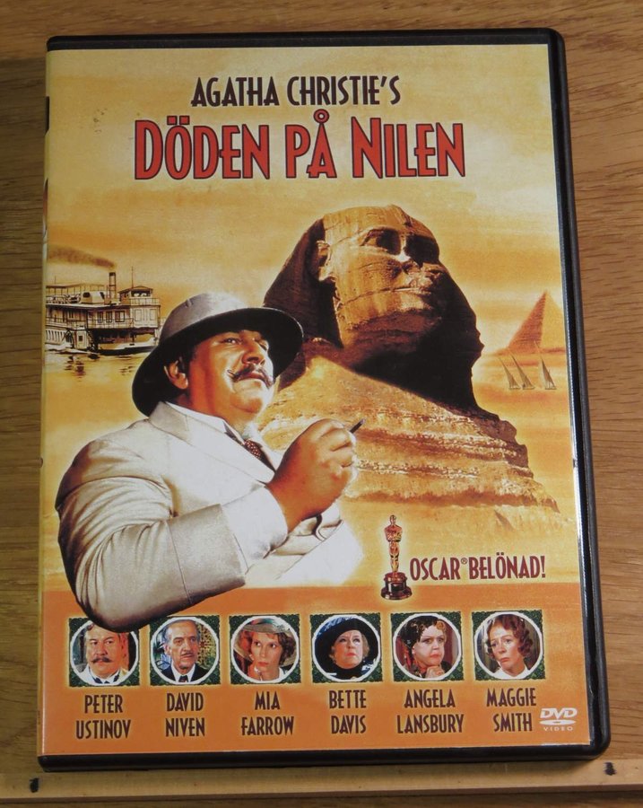 Döden på Nilen Peter Ustinov Agatha Christie Ny.. | Köp på Tradera ...