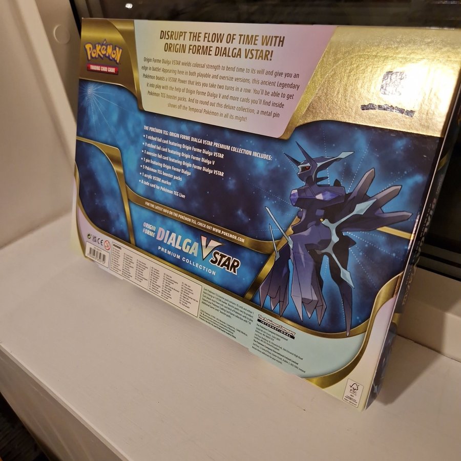 Pokémon TCG Origin Forme Dialga VSTAR Premium C.. | Köp på Tradera ...
