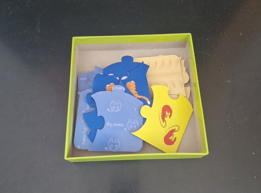 BooBoo Toys Pussel: Vem Äter Vad & Fotspår | Köp på Tradera (712188989)