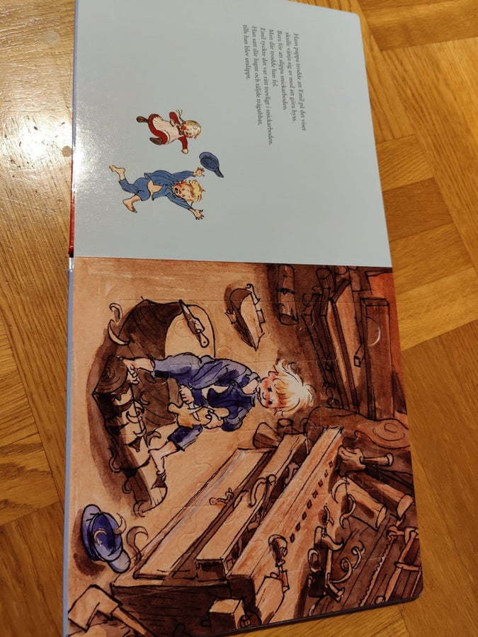 Emil i Lönneberga Pusselbok ny 5 pussel 16 bita.. | Köp på Tradera ...
