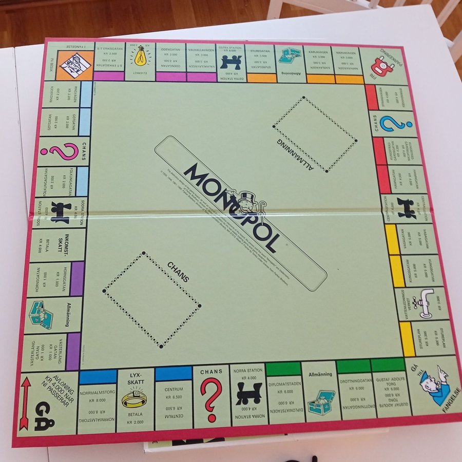 Monopol - Det berömda affärsspelet | Köp på Tradera (704497555)