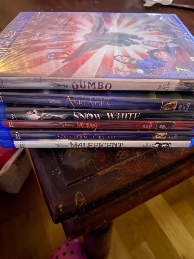 Blu-ray Filmer: Dumbo, Askungen, Snövit, Mulan,.. | Köp på Tradera ...
