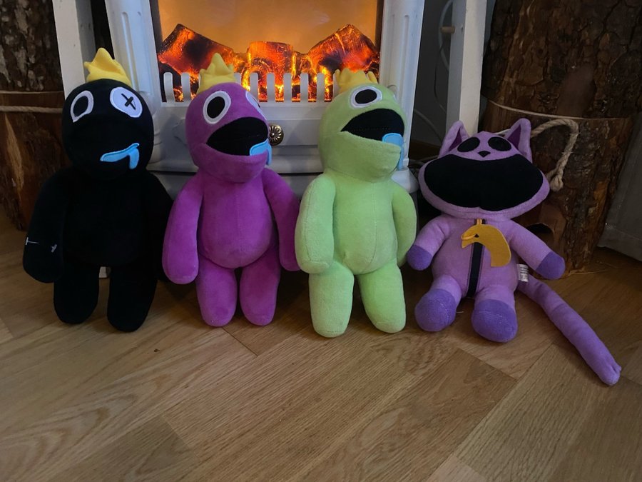 Rainbow Friends Plush CatNap Deluxe Plush-leksa.. | Köp på Tradera ...