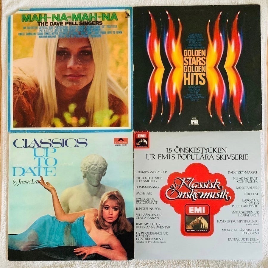 4 LP - NU RYKER EXETS VINYLER - DAVE PELL, ANDR.. | Köp på Tradera ...