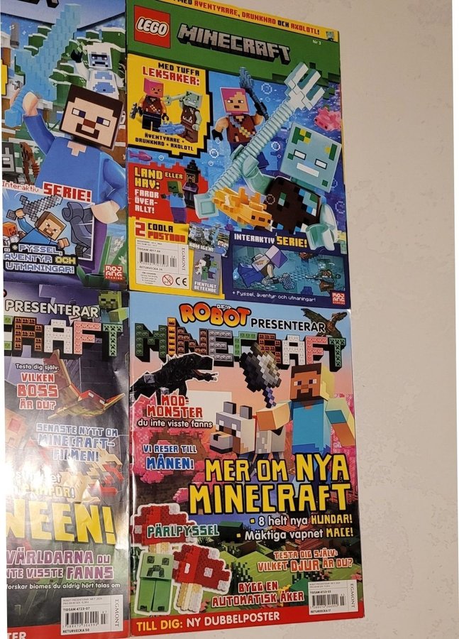 Parti med LEGO Jurassic World och Minecraft tid.. | Köp på Tradera ...