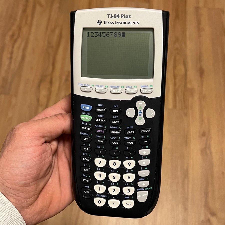 Texas Instruments TI-84 Plus Grafräknare Räknar.. | Köp på Tradera ...
