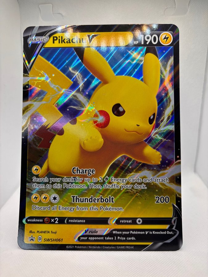 Pokémon Jumbo 7 st Charizard VSTAR (plastad), P.. | Köp på Tradera ...