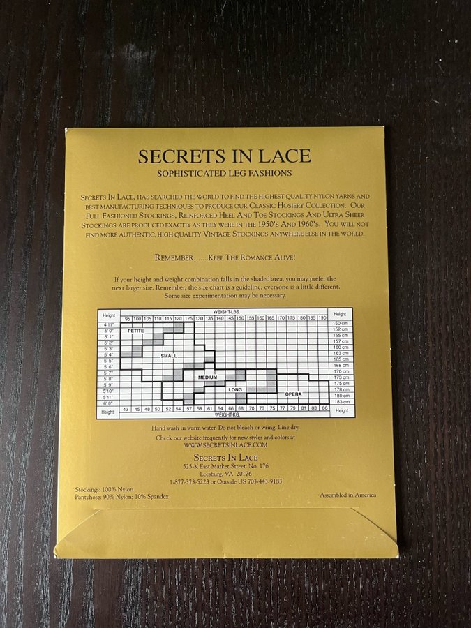 Secrets in Lace stockings - RHT Lilac | Köp på Tradera (620823882)