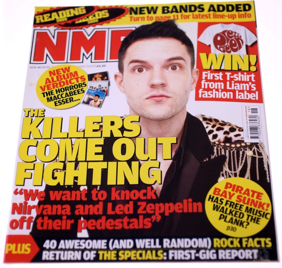 NME Magazine-The Killers Com.. | Köp från Vintagethings på Tradera ...