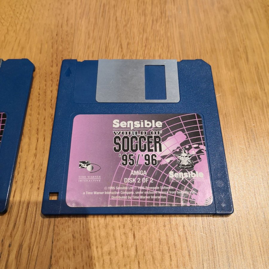 Sensible World of Soccer – Klassiskt Commodore .. | Köp på Tradera ...
