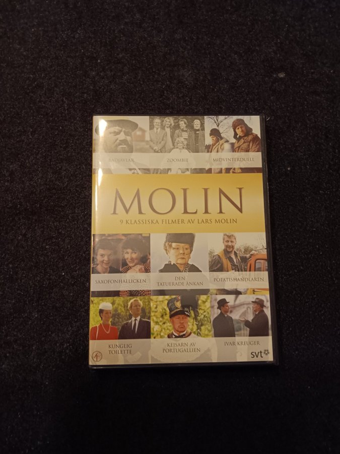 Molin - 9 Klassiska Filmer av Lars Molin - DVD | Köp på Tradera (690654646)
