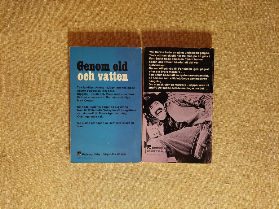 Nya Prärie: Genom eld och vatten & Galgen i Whi.. | Köp på Tradera ...