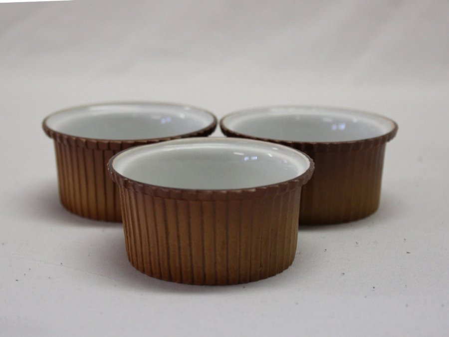 3 Brun Ramekin Liten Skål Rosenthal Kronach Bav.. | Köp på Tradera ...