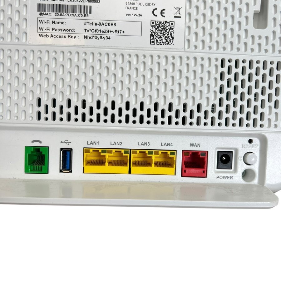 Telia WiFi Router F@st 5370e .. | Köp från SmartVintage på Tradera ...